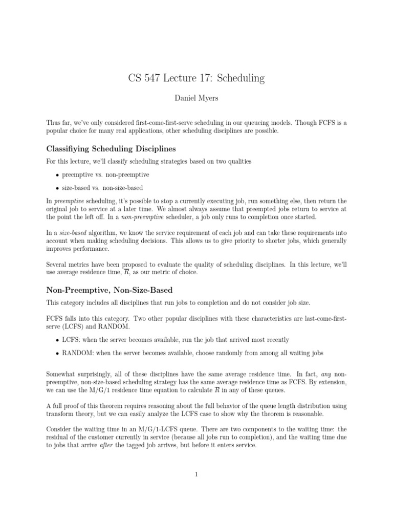 lecture_17_scheduling | PDF | Scheduling (Computing) | Applied Mathematics lecture_17_scheduling | PDF | Scheduling (Computing) | Applied Mathematics