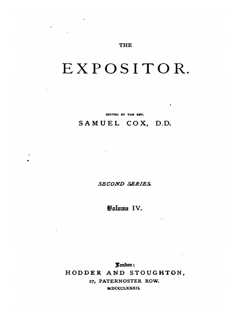 Findlay 1882 | PDF | Paul The Apostle