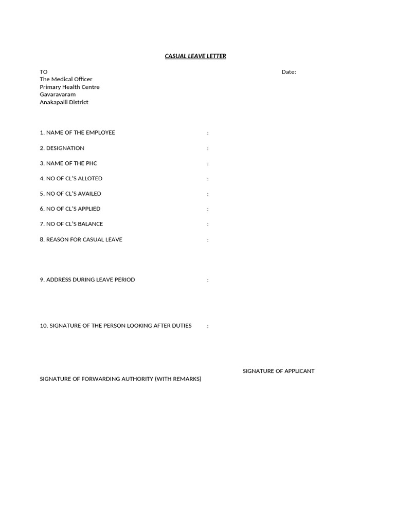 New CL Letter - 2023 | PDF