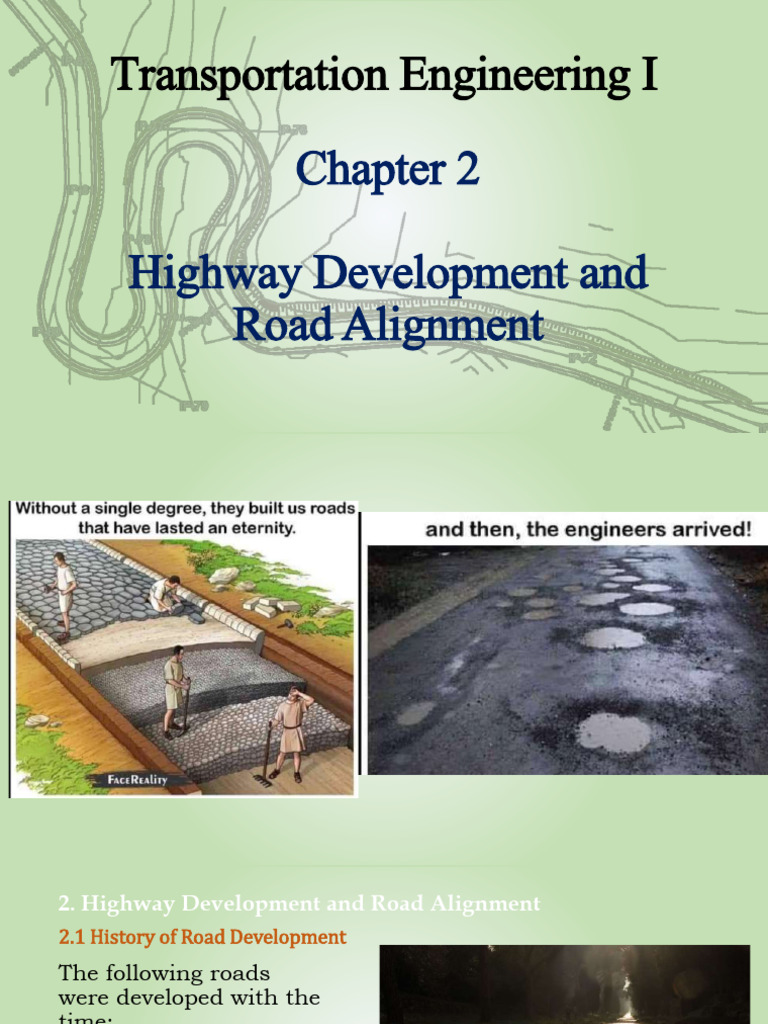 Chapter 2 - 5th Transportation | PDF | Road | Road Surface