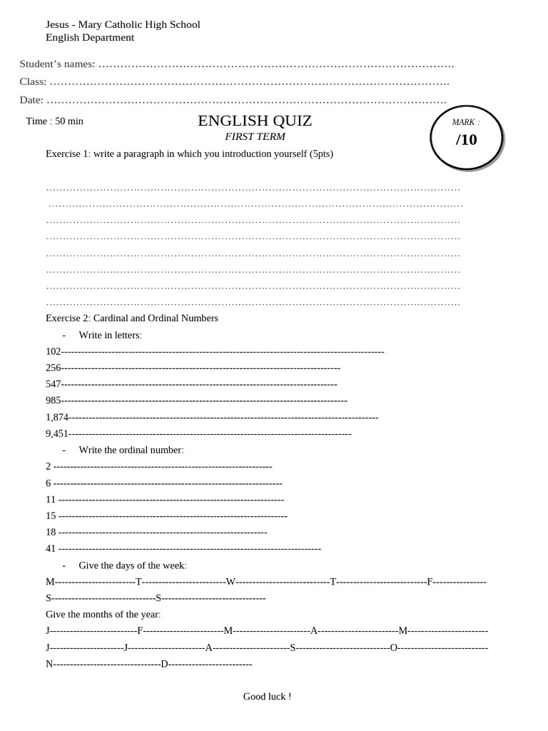 Test 3e 2023 | PDF | Career & Growth | Foreign Language Studies