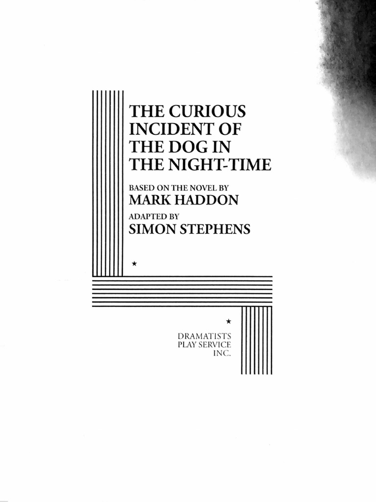 SCRIPT The-Curious-Incident-of-the-Dog-in-The-Night-Time PDF | PDF