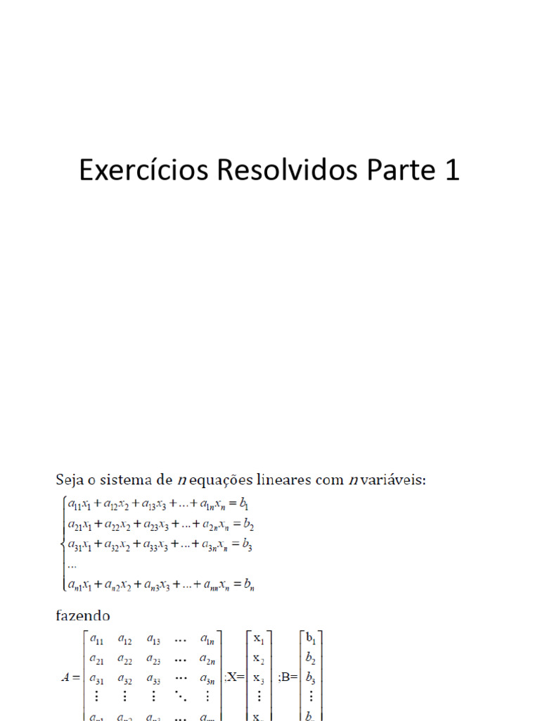 Teorema de Cramer e Propriedades de Determinantes | PDF