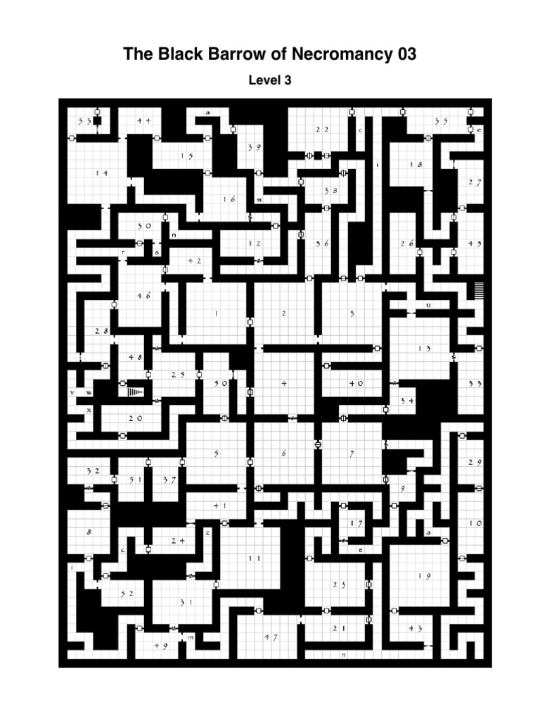 The Black Barrow of Necromancy 03 | PDF