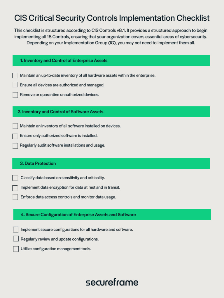 CIS Controls v8.1 Implementation Guide | PDF | Security | Computer Security