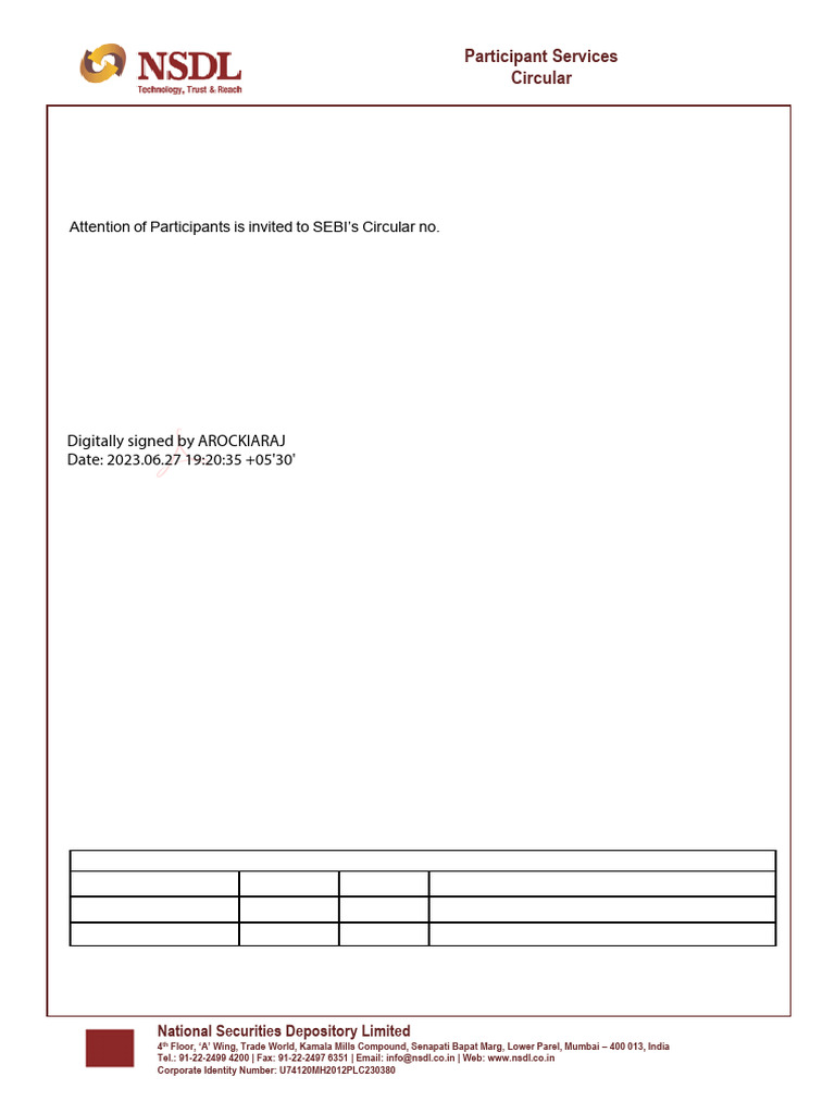 2023-0075-Policy-SEBI Circular On Master Circular For Issue of Capital ...