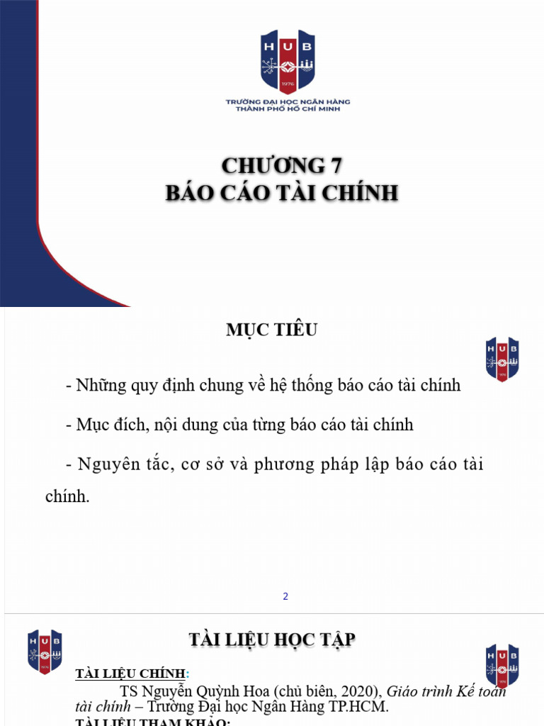KTTC - Chuong 7 BCTC | PDF