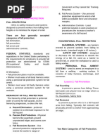 Fall Arrest Protection Guidelines | PDF | Safety | Occupational Safety ...