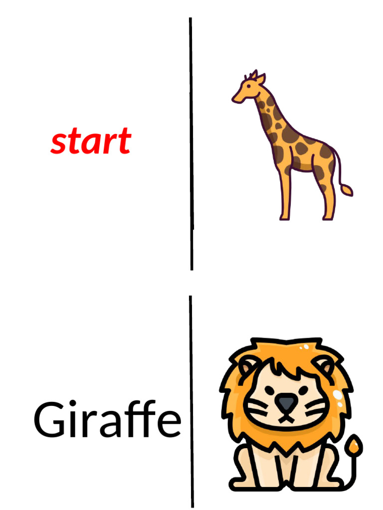 Domino Animals Game | PDF