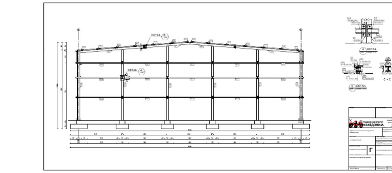 Sheet 006 GA - A1.dwg-A1 Advance Steel | PDF