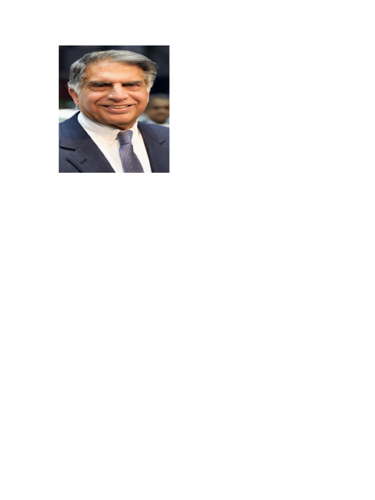 Ratan Tata | PDF