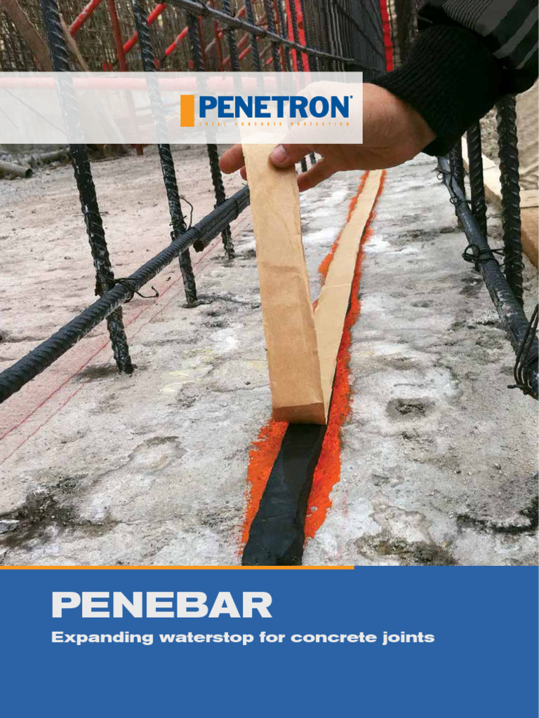 PENEBAR SW: Expanding Waterstop Solutions | PDF | Concrete | Deep ...