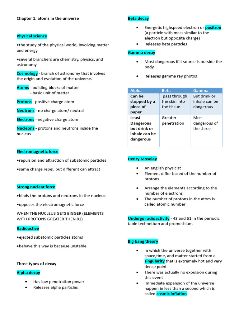 PHYSICAL SCIENCE (Midterms 1st Semester) | PDF | Intermolecular Force ...