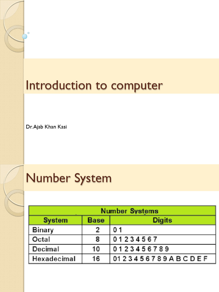 Introduction To Computer All Slides | PDF | Random Access Memory | Hard Disk Drive