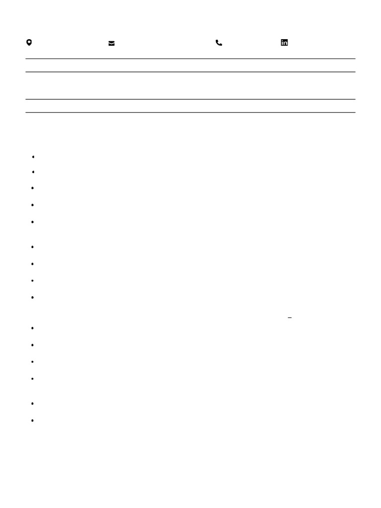 Senior Operations Executive Resume | PDF | Internal Control | Audit
