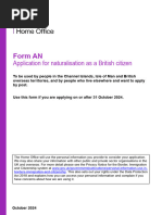 Irish Citizenship Declaration Form | PDF | Law