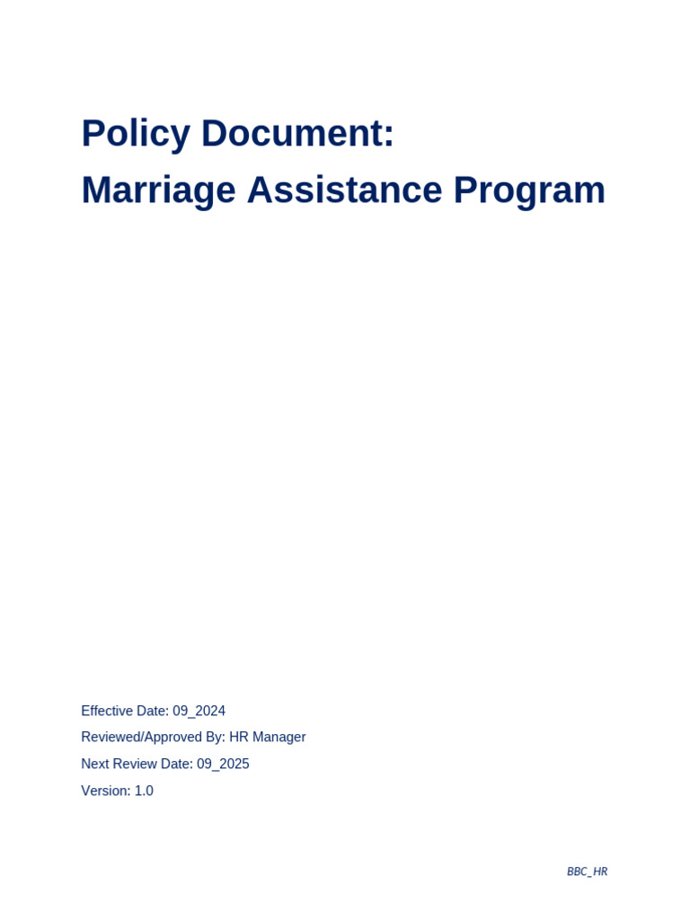 MAP Policy Document | PDF | Employment | Business