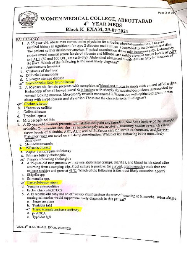 Block K WMC 2024 | PDF