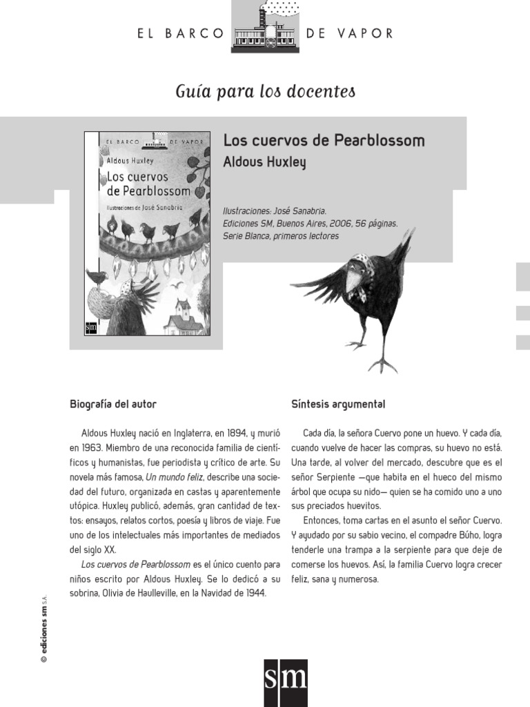Los cuervos de Pearblossom: Biografía y análisis | PDF | Poesía