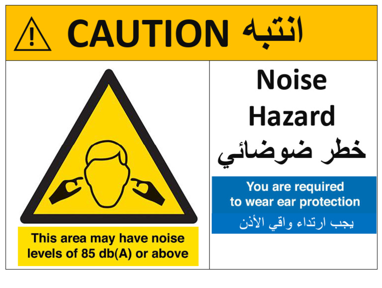 Caution - Noise Hazard | PDF