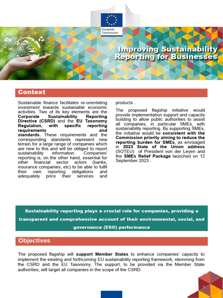 2025 Sustainability Reporting Support | PDF | Business | Economies