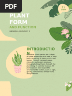 Plants Specialized Structures | PDF