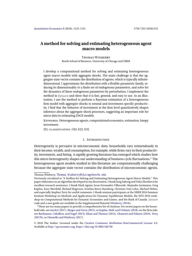 EGDE | PDF | Macroeconomics | Business Cycle