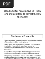 ROTEM Interpretation | PDF | Coagulation | Blood