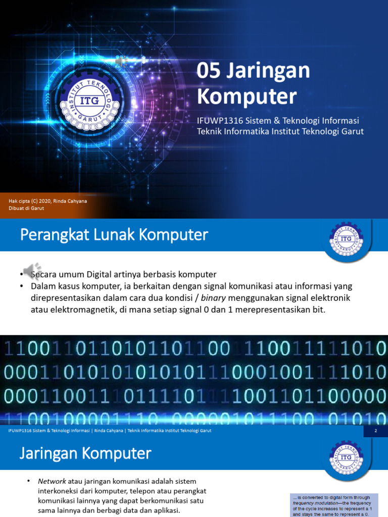 05 Jaringan Komputer | PDF