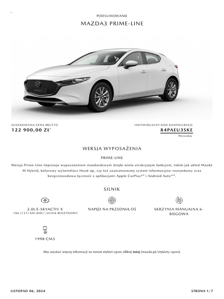 Mazda Car Configurator | PDF