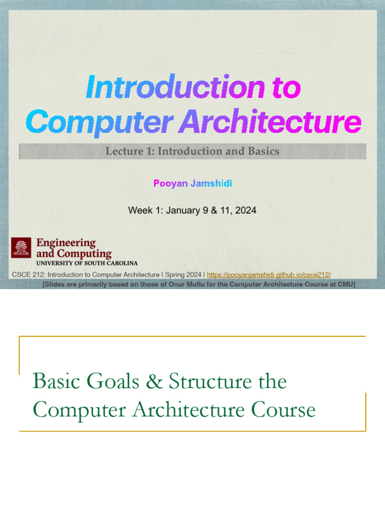 Basics Computer Architecture by Pooyan Jamshidi 1731311297 | PDF ... Basics Computer Architecture by Pooyan Jamshidi 1731311297 | PDF ...