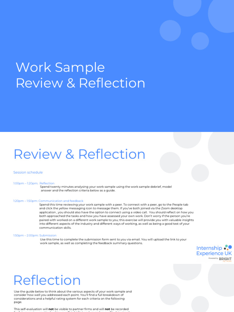 Review and reflection ) | PDF | Creativity | Analysis