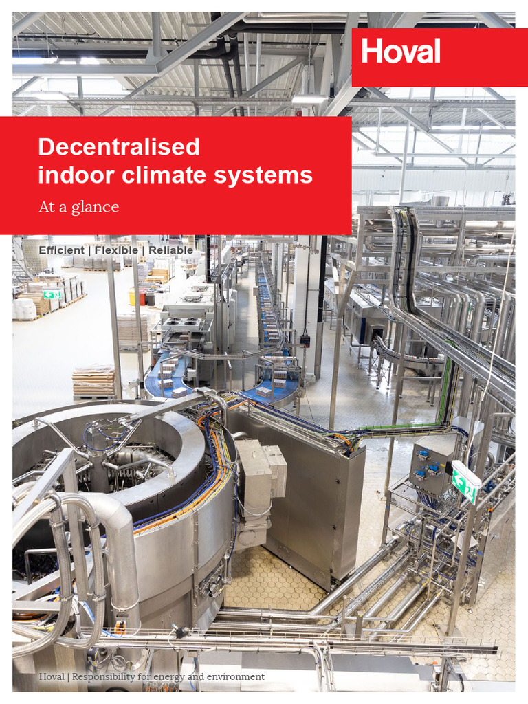 Decentralised Indoor Climate Systems Brochure | PDF | Air Conditioning ...