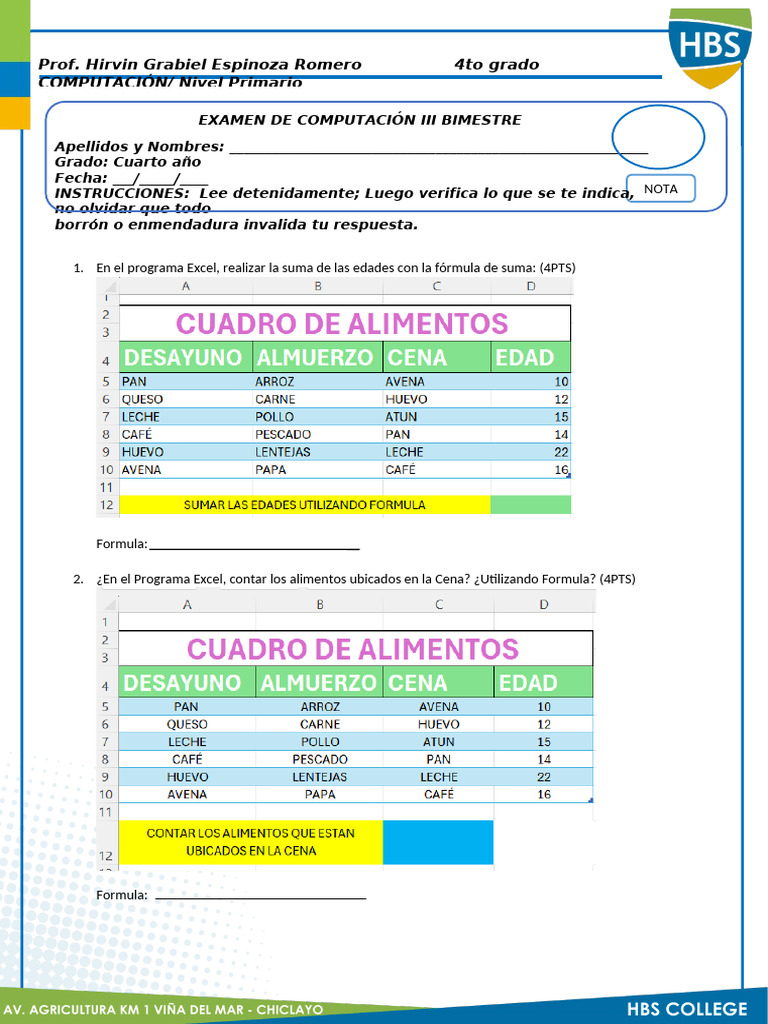 4TO Primaria | PDF