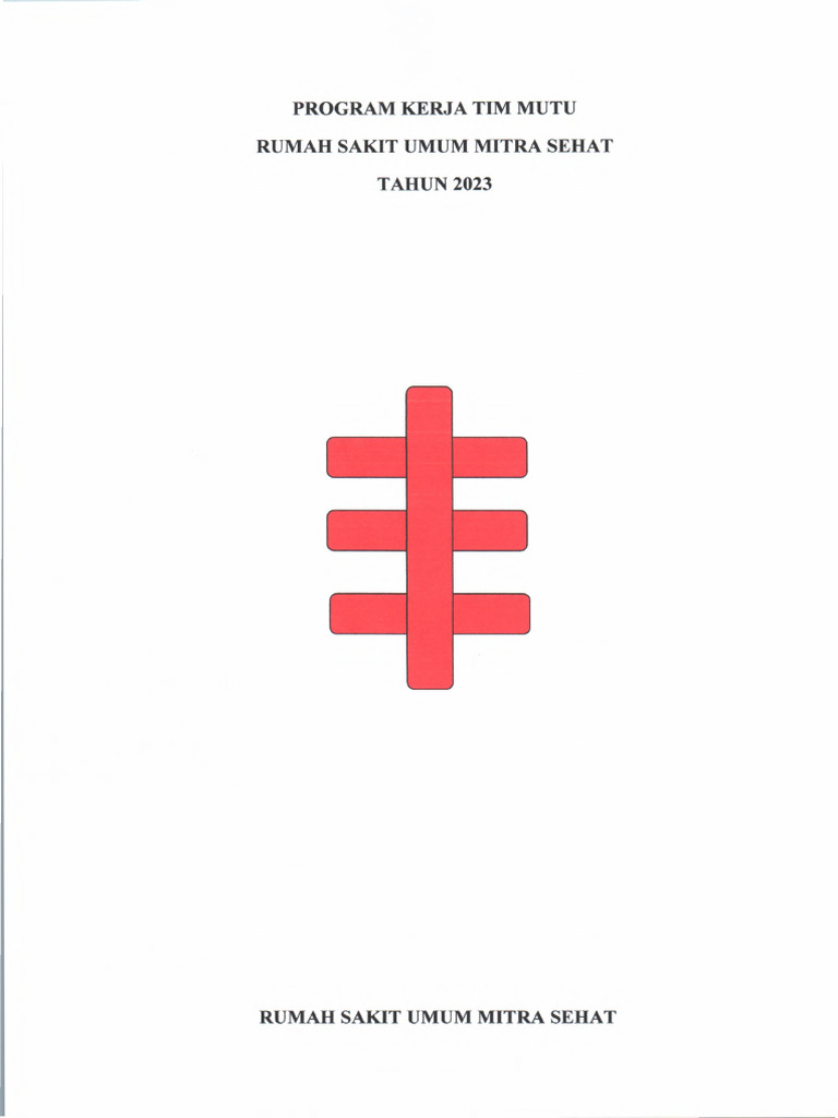 Program Kerja Tim Mutu Rsu Mitra Sehat | PDF