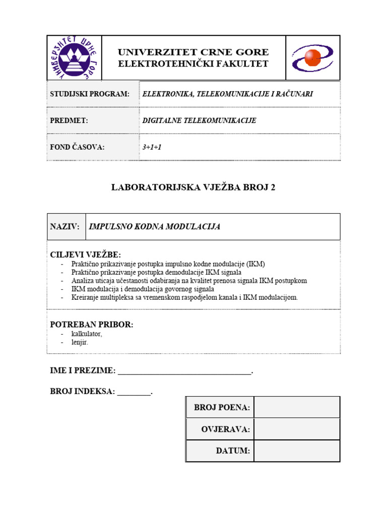 Vjezba 2 Praktikum | PDF