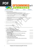 Grade 4 Natural Science Term 1 Guide | PDF | Plants | Habitat