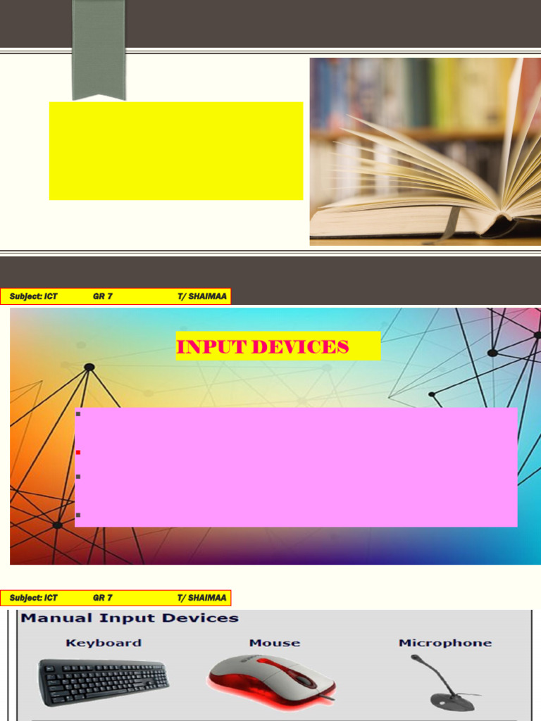 CH1 L2 Input Devices | PDF