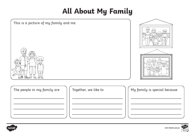 My Family: Special Moments and Bonds | PDF