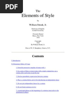 William Strunk JR., E.B. White The Elements of Style, Fourth Edition ...