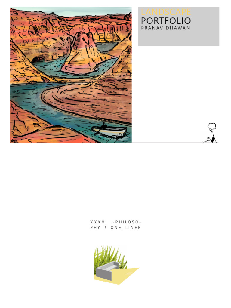 Landscape Folio Cover Page 2 | PDF | Gardens | Earth Sciences