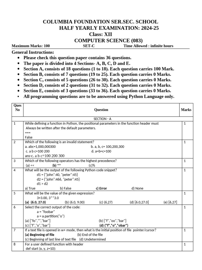 XII-HALF CS 24-Set-C (24 BOARD) MS | PDF | Comma Separated Values | Computer File