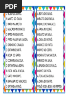 Apostila Abacada | PDF | Sílaba | Alfabetização