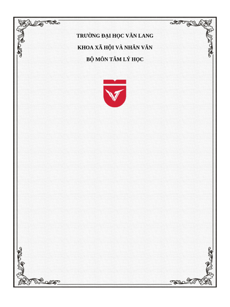 Cá Nhân-Mẫu Tiểu Luận XVH-K27 | PDF