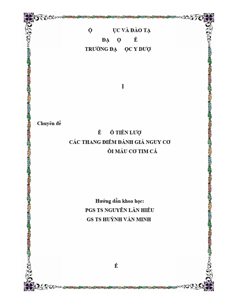 Đánh giá ytnc NMCT cấp | PDF