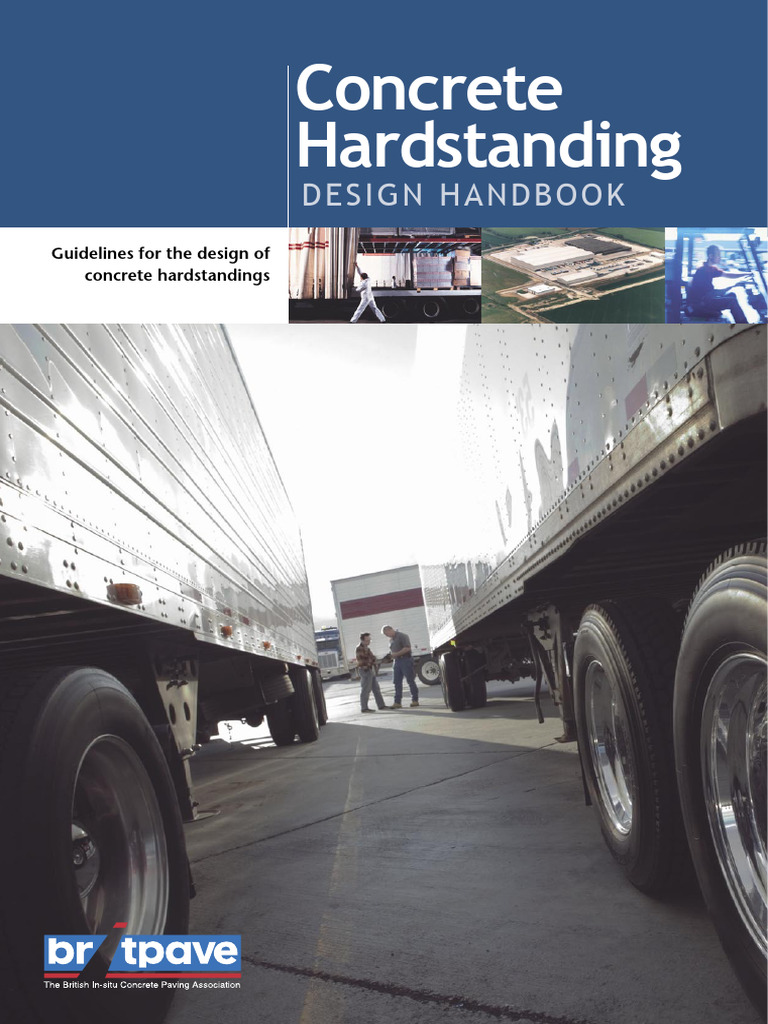 Concrete Hardstanding - Design Handbook | PDF | Road Surface | Concrete