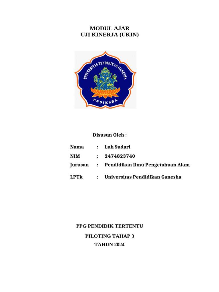 MODUL AJAR-PPG-print | PDF