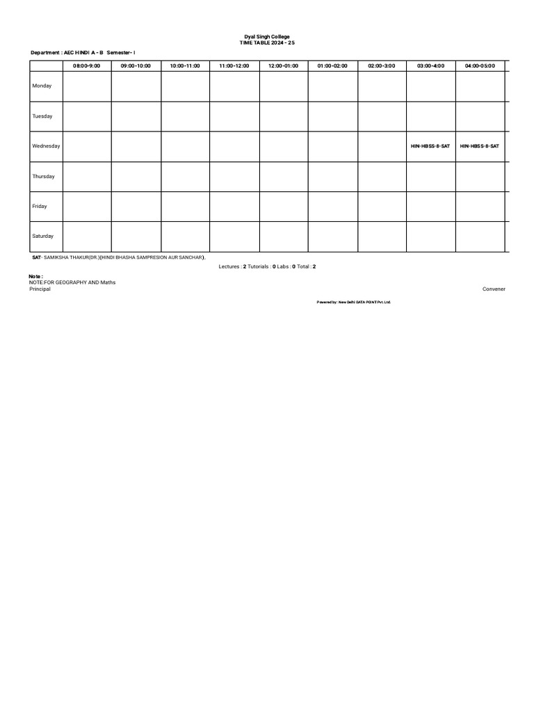 AEC Hindi Sec B | PDF