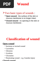 Surgical Wound Classification Guide | PDF | Wound | Surgery