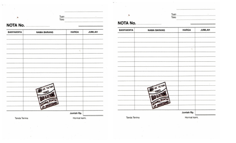 Nota | PDF